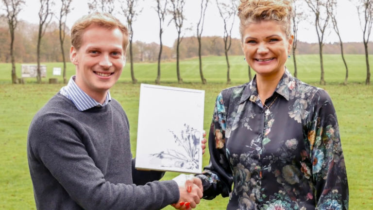 Ung landbrugsskoleelev, Christian Orthmann modtager årets Klima- og ...